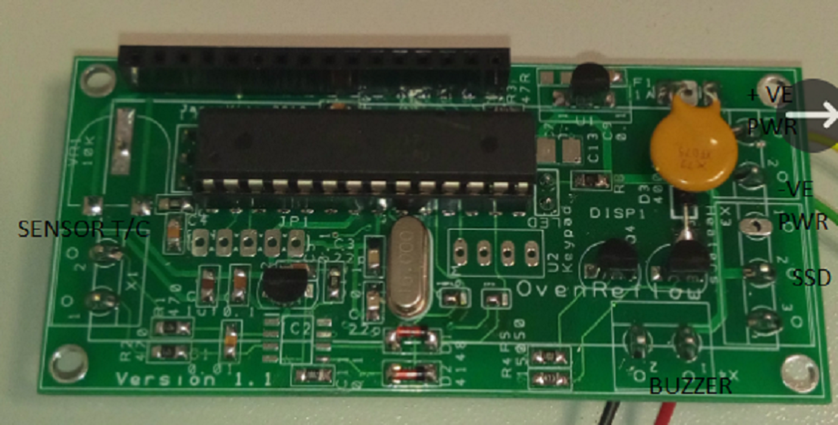 Reflow Oven Controller Universal Board Ver 2.01 from JasonKits on Tindie